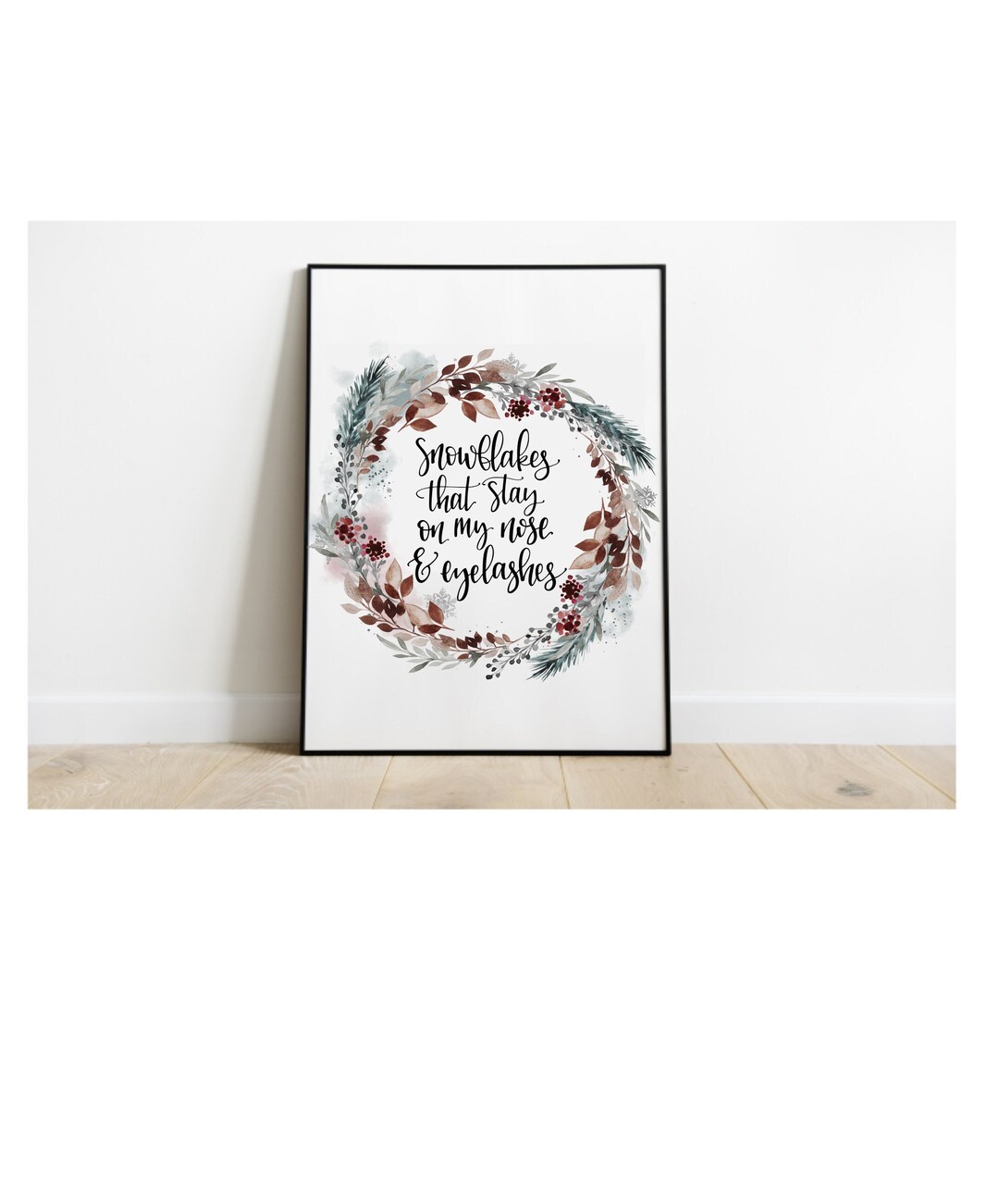 Snowflakes That Stay on My Nose and Eyelashes | A Few of My Favorite ...