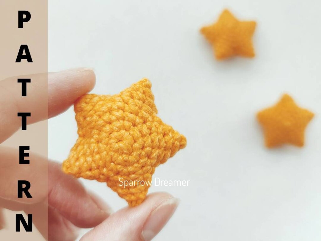 Amigurumi PATTERN Crochet Mini Star PDF in English - Etsy