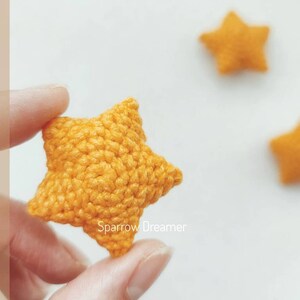 Amigurumi PATTERN Crochet Mini Star PDF in English - Etsy