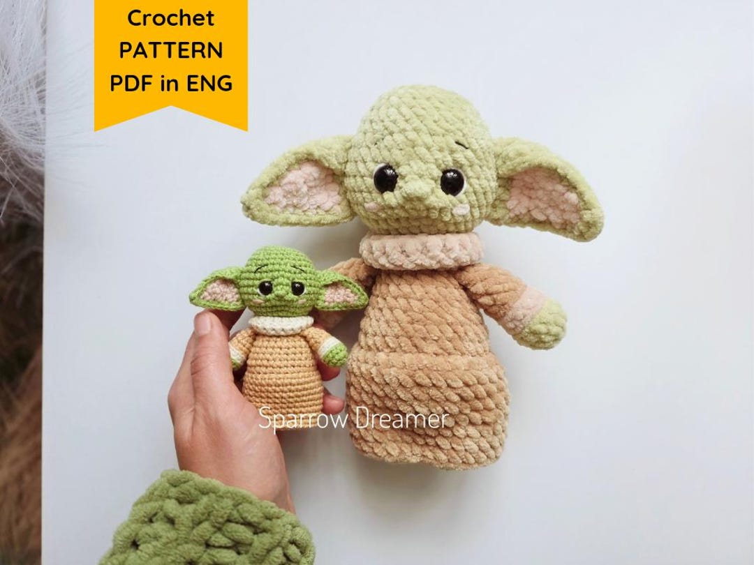 Mini Grogo Crochet Pattern: Crochet Movie Character Pattern, Easy ...