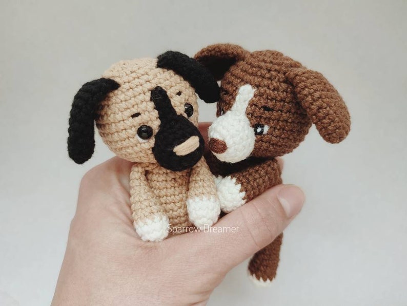 Crochet PATTERN Mini Dog Crochet Puppy Toy Pattern Amigurumi - Etsy