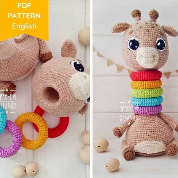 Crochet Stacking Toy - Etsy