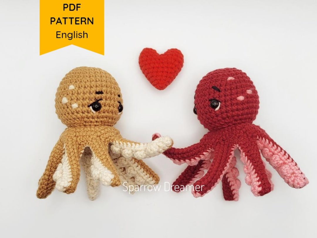 Amigurumi Octopus Crochet PATTERN, Ocean Friend: Crochet Octopus ...