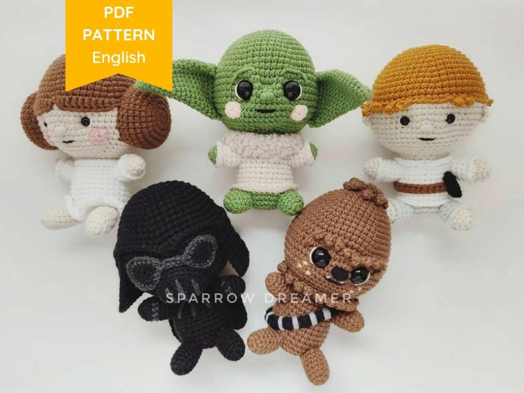 Crochet Movie Characters, Bundle Amigurumi PATTERNS, Crochet Toys ...