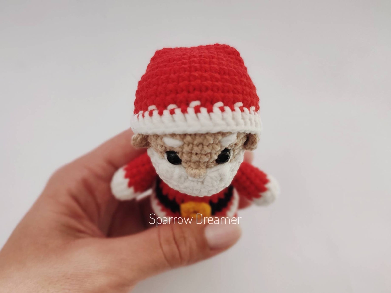 Crochet PATTERN Xmas Santa Claus Mini Toy Amigurumi Tutorial - Etsy