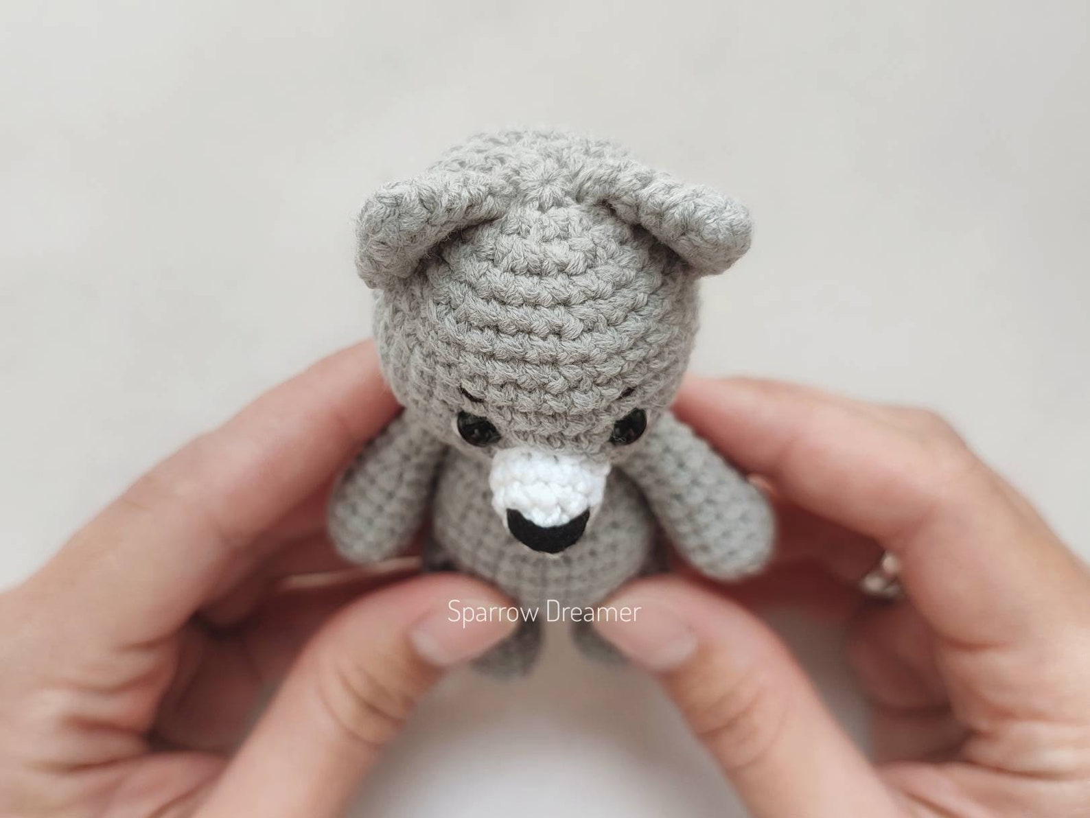 Amigurumi PATTERN Crochet Mini Wolf Tiny Forest Animals PDF - Etsy