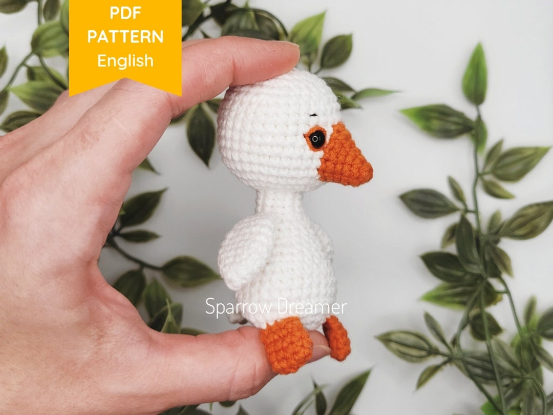 PATTERN: Crochet Goose Goose Crochet Pattern Mini Farm - Etsy