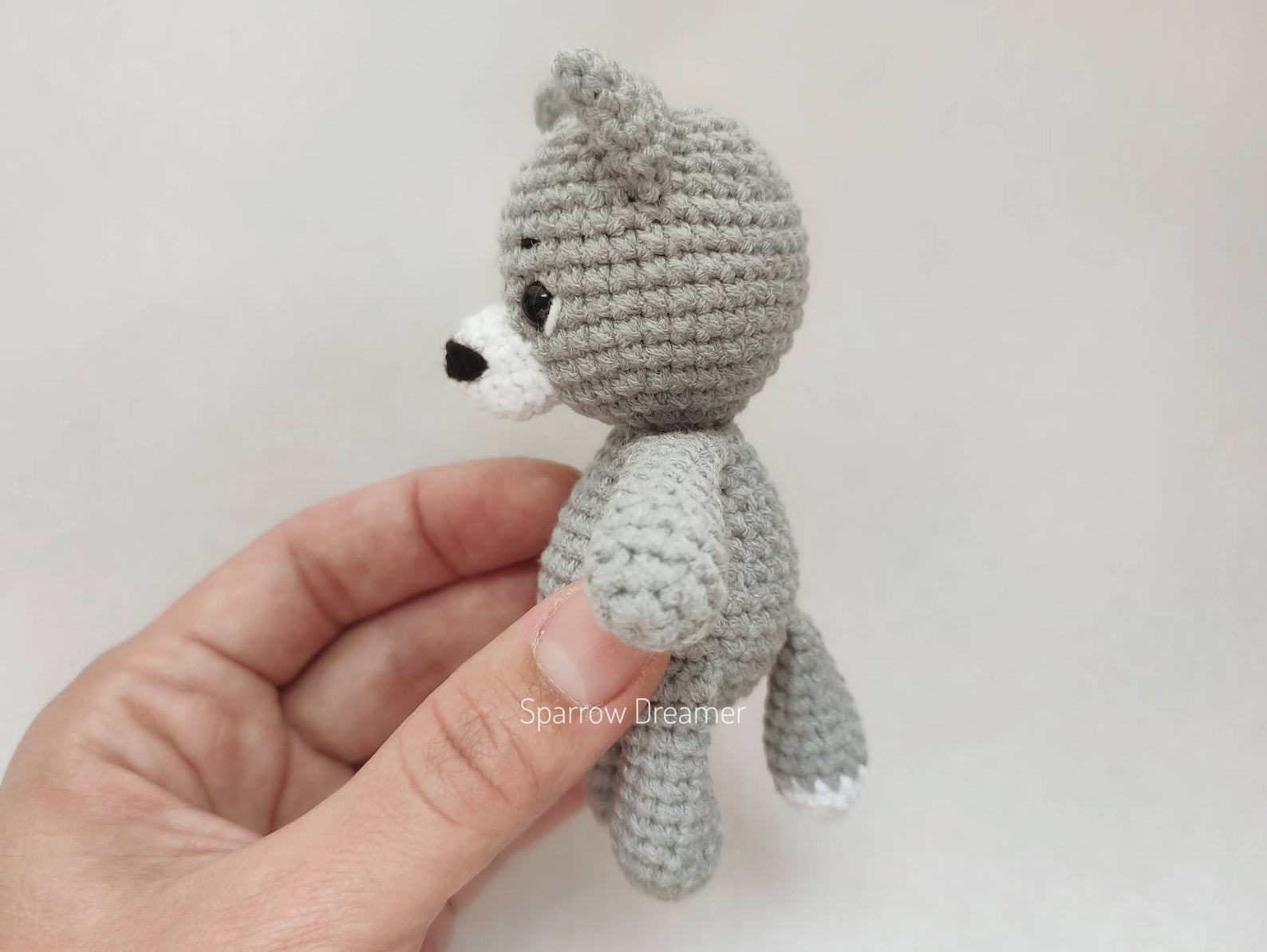 Amigurumi PATTERN Crochet Mini Wolf Tiny Forest Animals PDF - Etsy