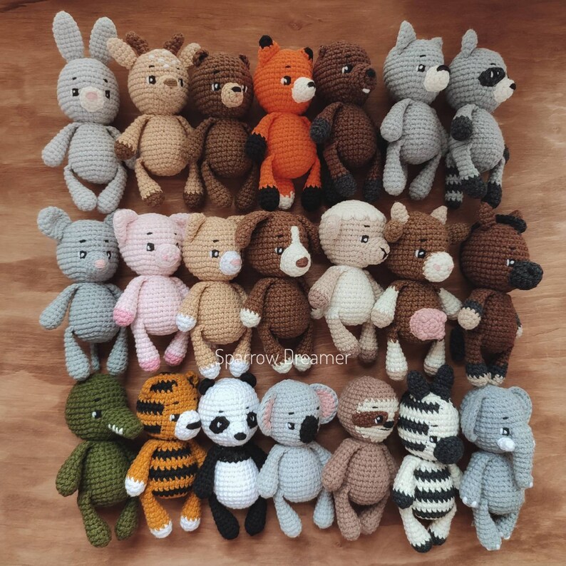 Crochet PATTERN Mini Dog Crochet Puppy Toy Pattern Amigurumi - Etsy