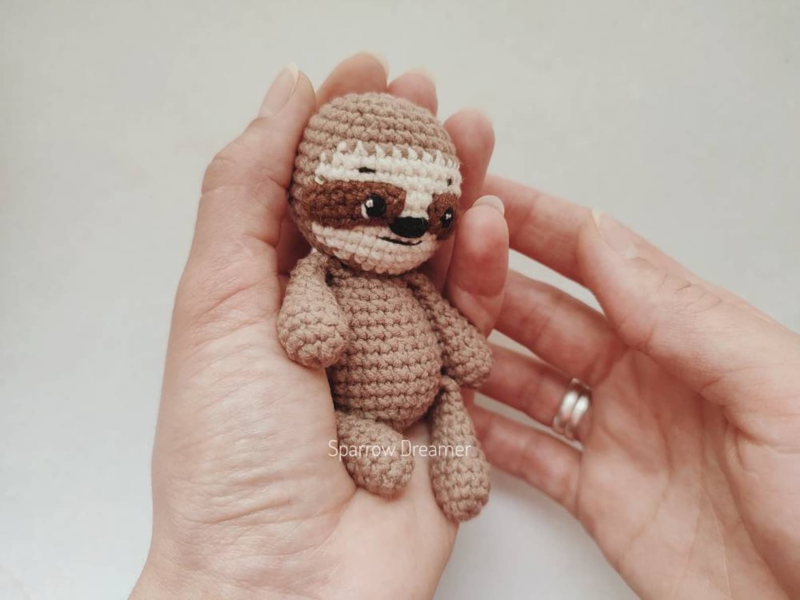 Crochet PATTERN Tiny Sloth Toy Easy Crochet Sloths Pattern - Etsy