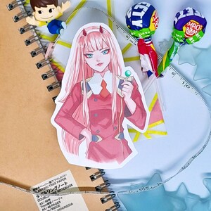 Zero Two Sticker - Etsy