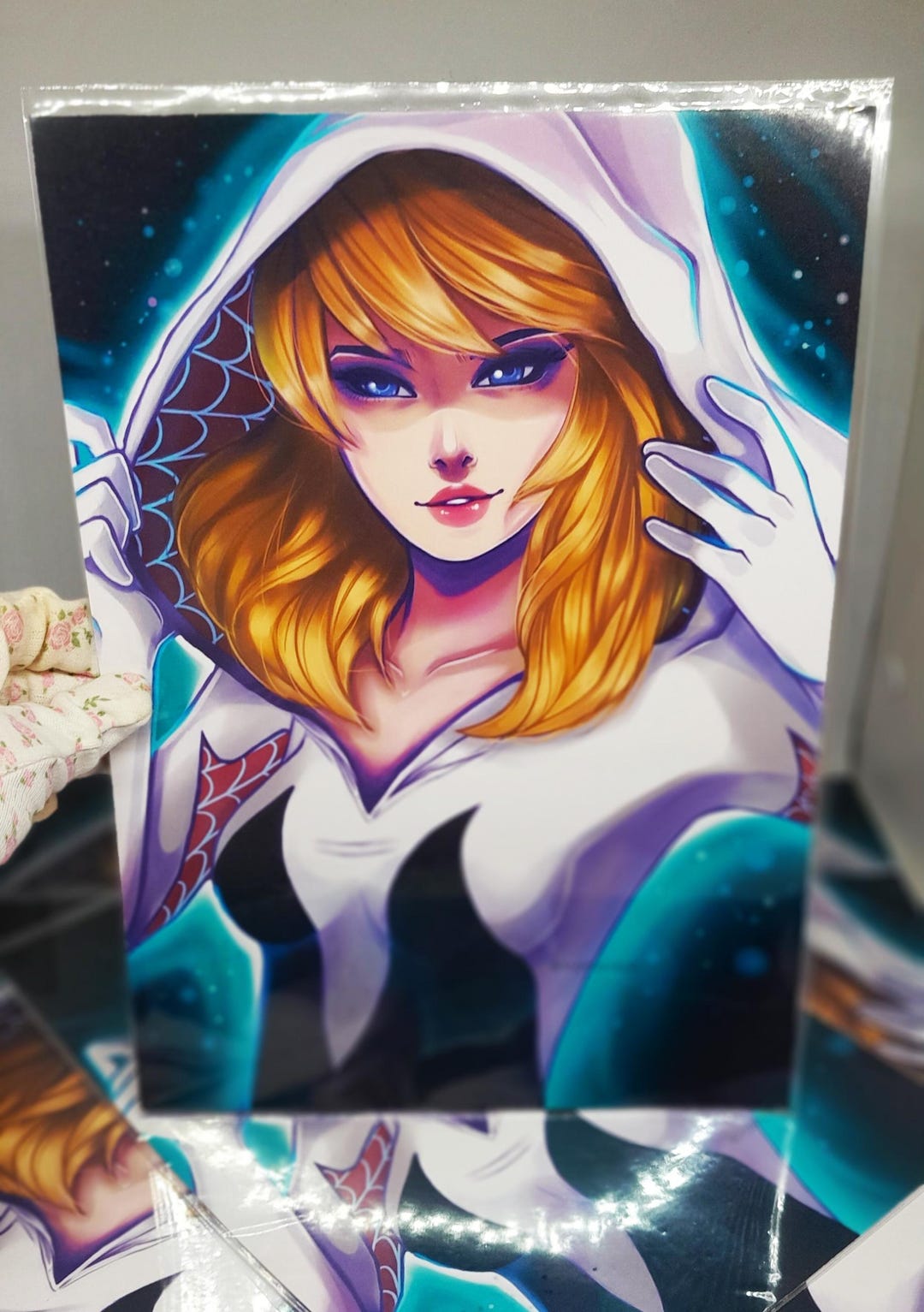 Spider-gwen Art Print - Etsy
