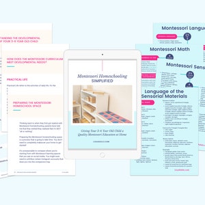 Montessori Homeschool Curriculum - Toddler Education - Preschool ...