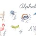 Animal Alphabet Poster Printable Cursive Montessori Letter - Etsy