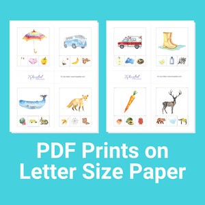 Beginning Sounds Clip Cards - Montessori Language Cards Printable ...