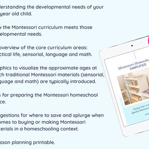 Montessori Homeschool Curriculum - Toddler Education - Preschool ...