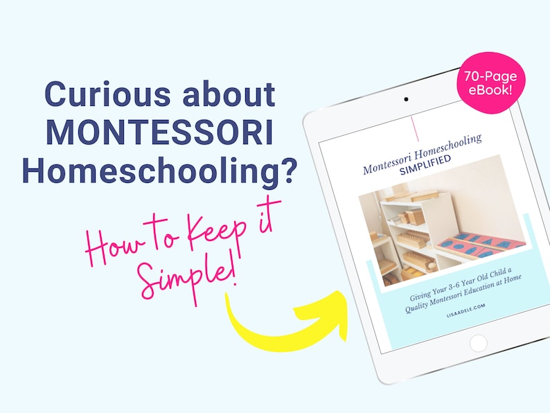 Montessori Homeschool Curriculum – Toddler & Preschool Education (PDF ...