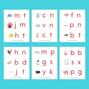 CVC Words Missing Sounds Vowels Consonants and Printable Moveable ...