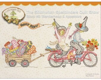 Crabapple Hill Studio Hocuspocusville Quilt Pattern | Etsy