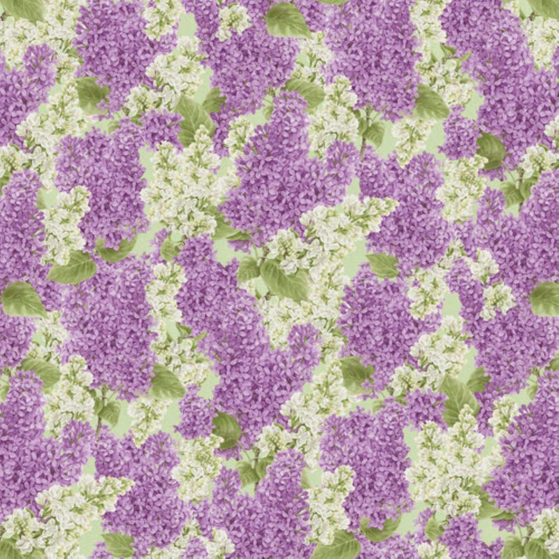 Lilac Floral Fabric - Etsy