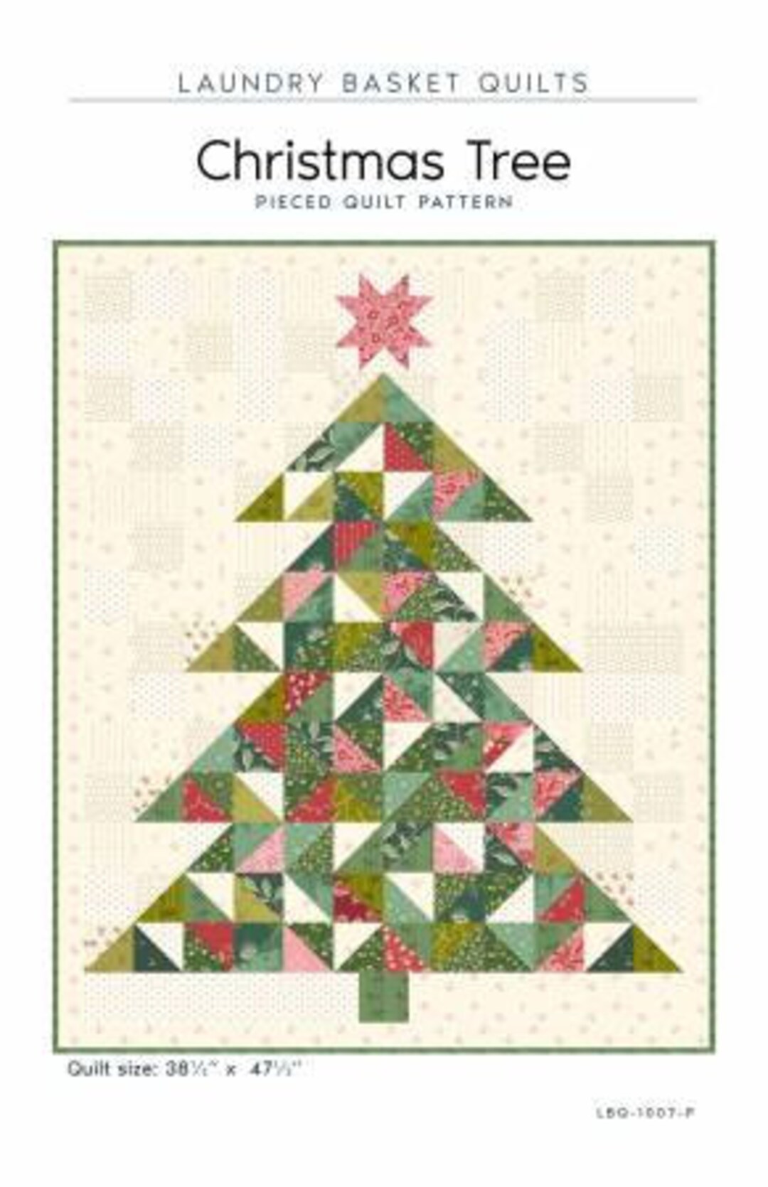 Christmas Tree Quilt Pattern by Edyta Sitar for Laundry Basket Quilts ...