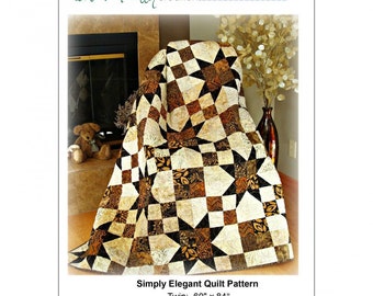 Simply Serene Charm Quilt Pattern by Pleasant Valley Creations - Etsy