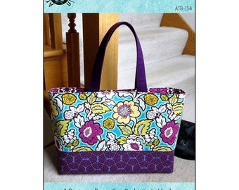 The Tango Tote Bag Purse Sewing Pattern From Around the Bobbin BRAND ...
