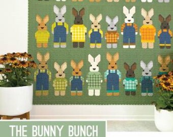The Bunny Bunch - Quilt PATTERN - by Elizabeth Hartman - 2 Sizes - EH ...