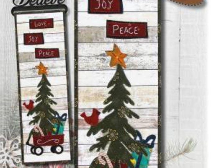 Peace, Love & Joy Wall Hanging Pattern by Patch Abilities Includes ...
