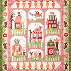 Bunny Town Quilt Pattern Set of 7 by the Quilt Company - Etsy