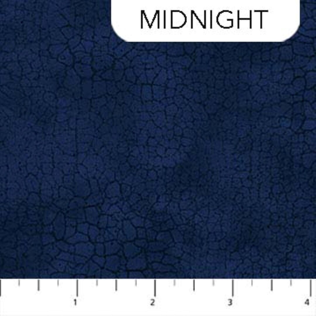 Crackle Fabric, Midnight (navy Blue) 9045-49 From Northcott Fabrics - Etsy