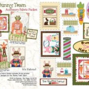 Bunny Town Quilt Pattern Set of 7 by the Quilt Company - Etsy