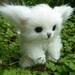 White Munchkin Cat doll - Etsy