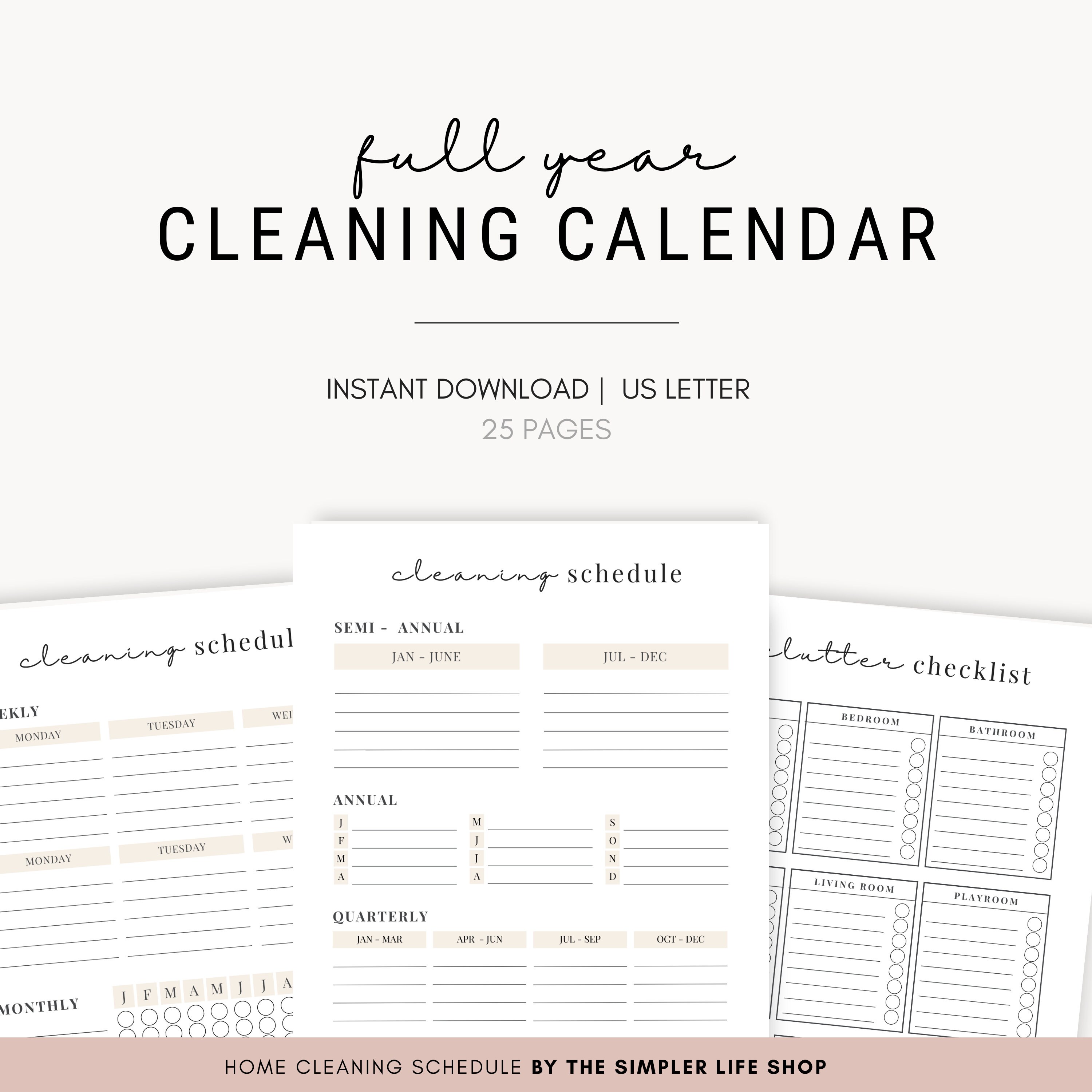 Complete Home Cleaning Schedule Daily Cleaning Checklist PDF Cleaning complete-home-cleaning-schedule-daily-cleaning-checklist-pdf-cleaning