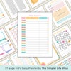 Kids Daily Planner, School Homeschool Planner, Printable Planner Bundle ...
