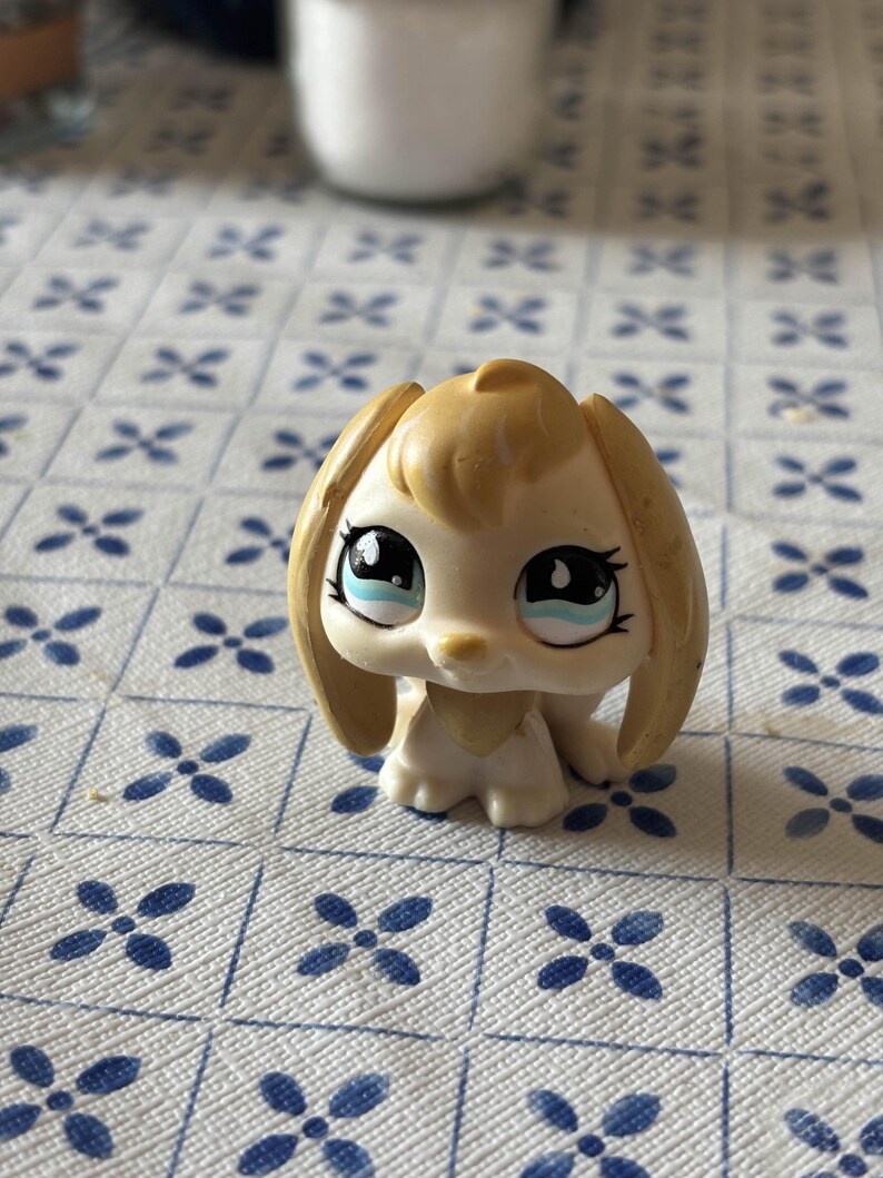 Littlest Pet Shop LPS Yellow Bunny #610 - Etsy