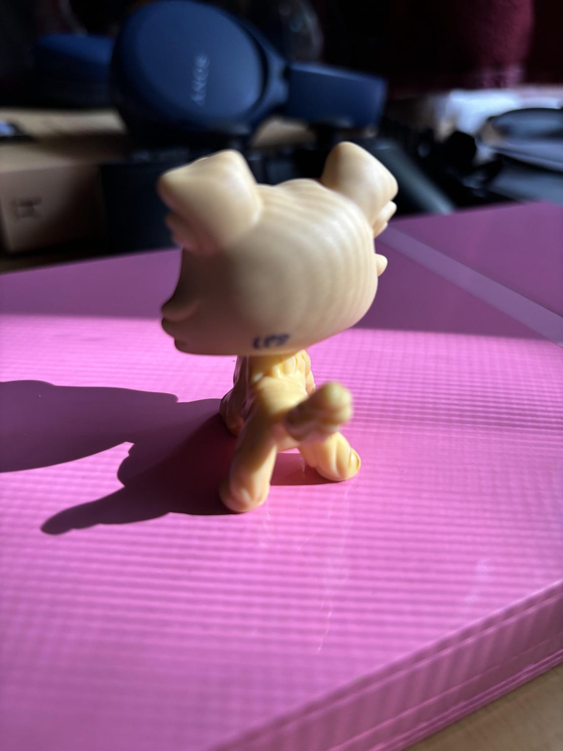 Littlest Pet Shop LPS Yellow Border Collie RARE #1194 - Etsy