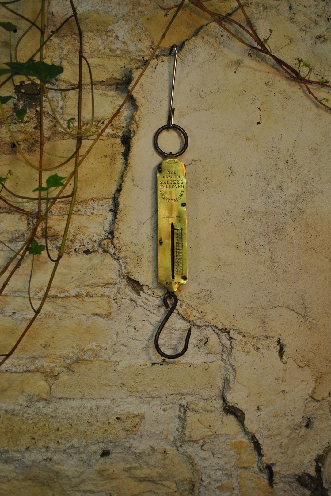 Vintage Salter's Improved Spring Balance Brass Scales - Etsy