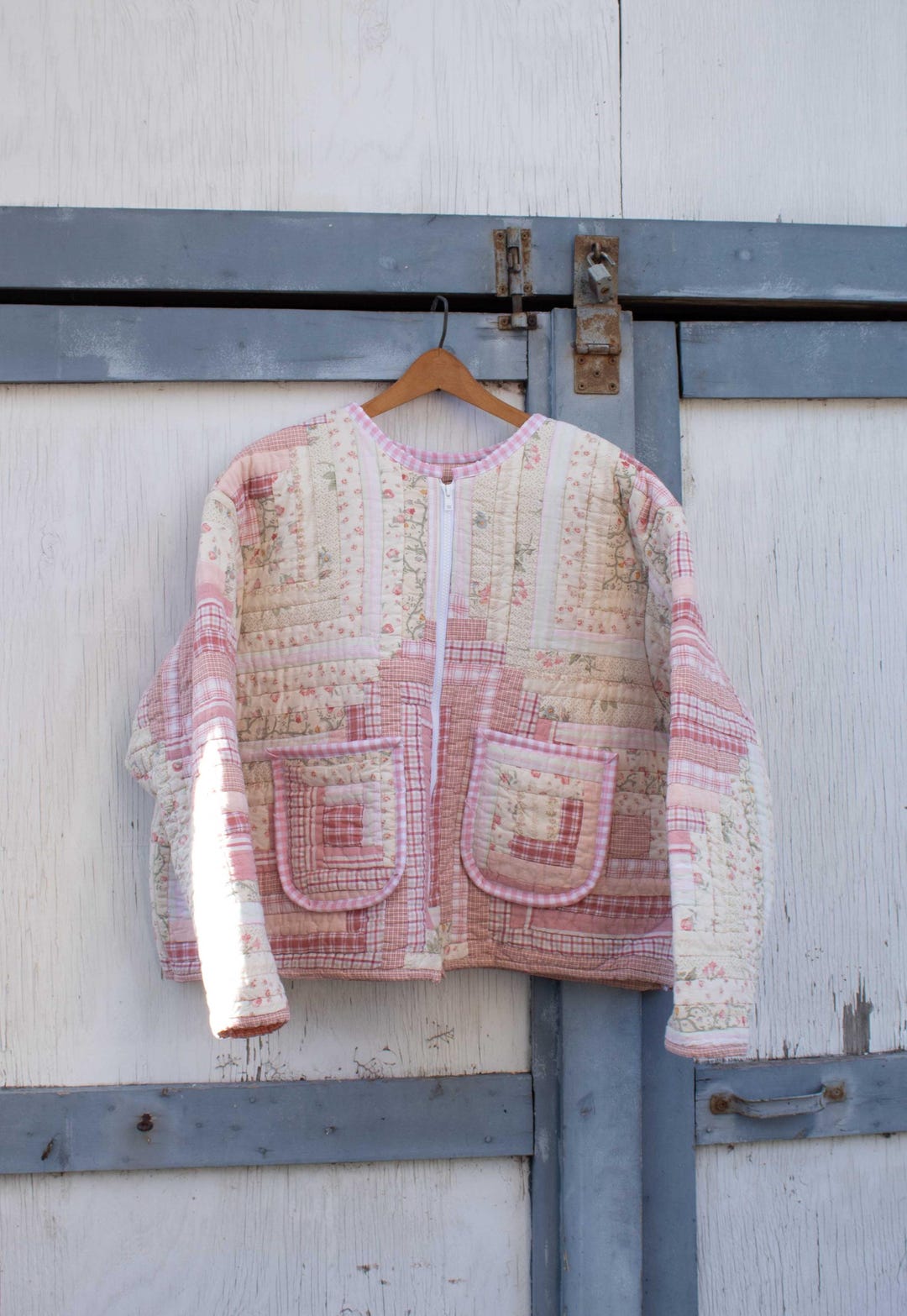 Upcycled Quilted Jacket / Handmade Quilt / Ethically Made - Etsy