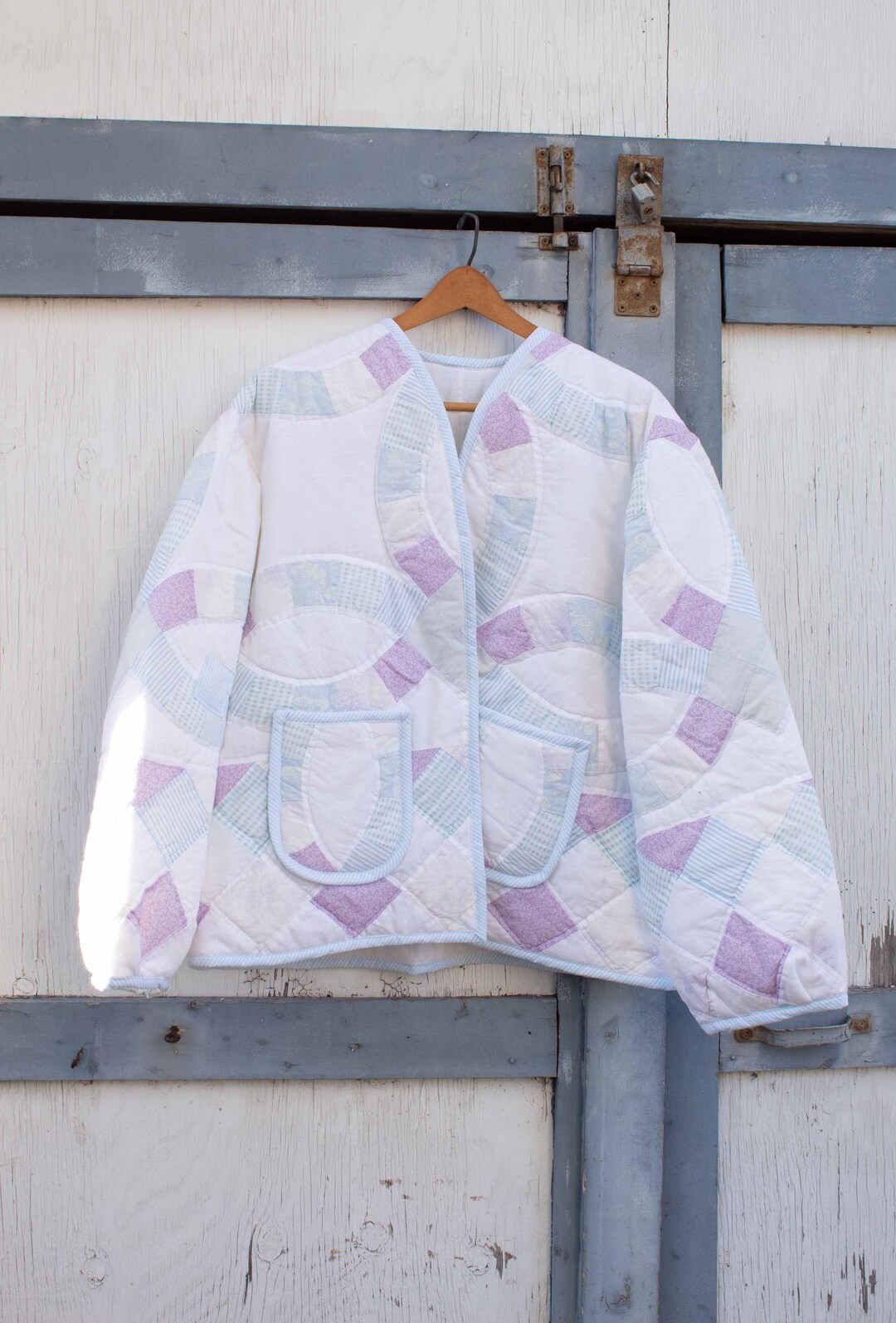 Upcycled Quilted Jacket / Handmade Quilt / Ethically Made - Etsy