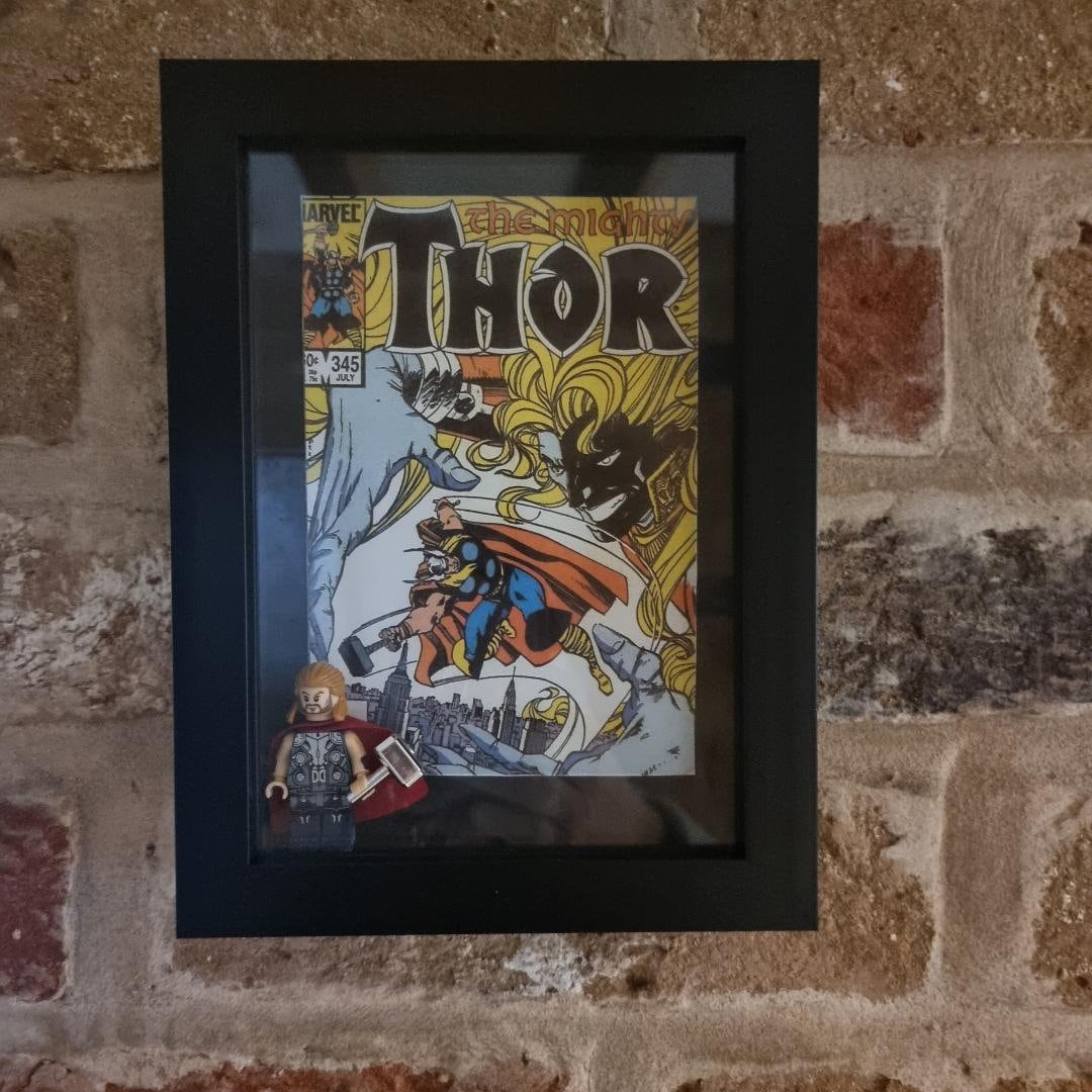 Marvel Superhero Thor Mini Frame, Superhero Frame - Etsy UK