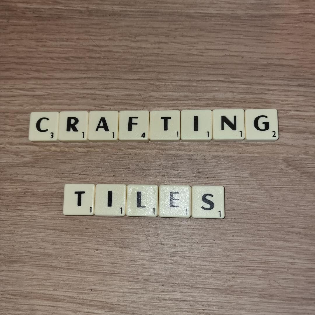 Scrabble Letters, Letter Tiles - Etsy