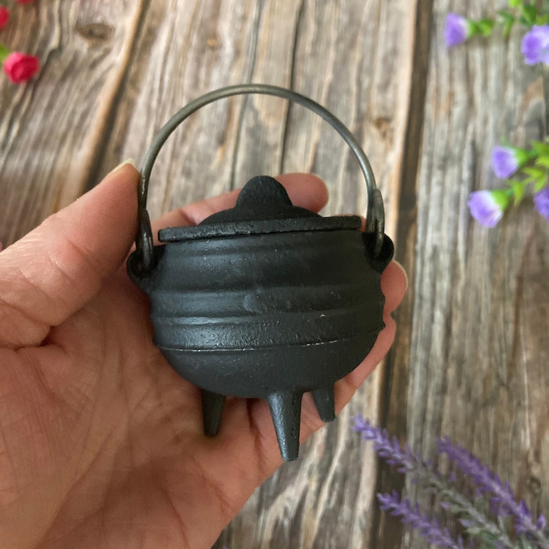 Mini Cast Iron Cauldron Potjie Pot 2 1/2 - Etsy UK