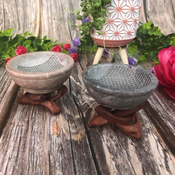Soapstone Incense Burner - Etsy