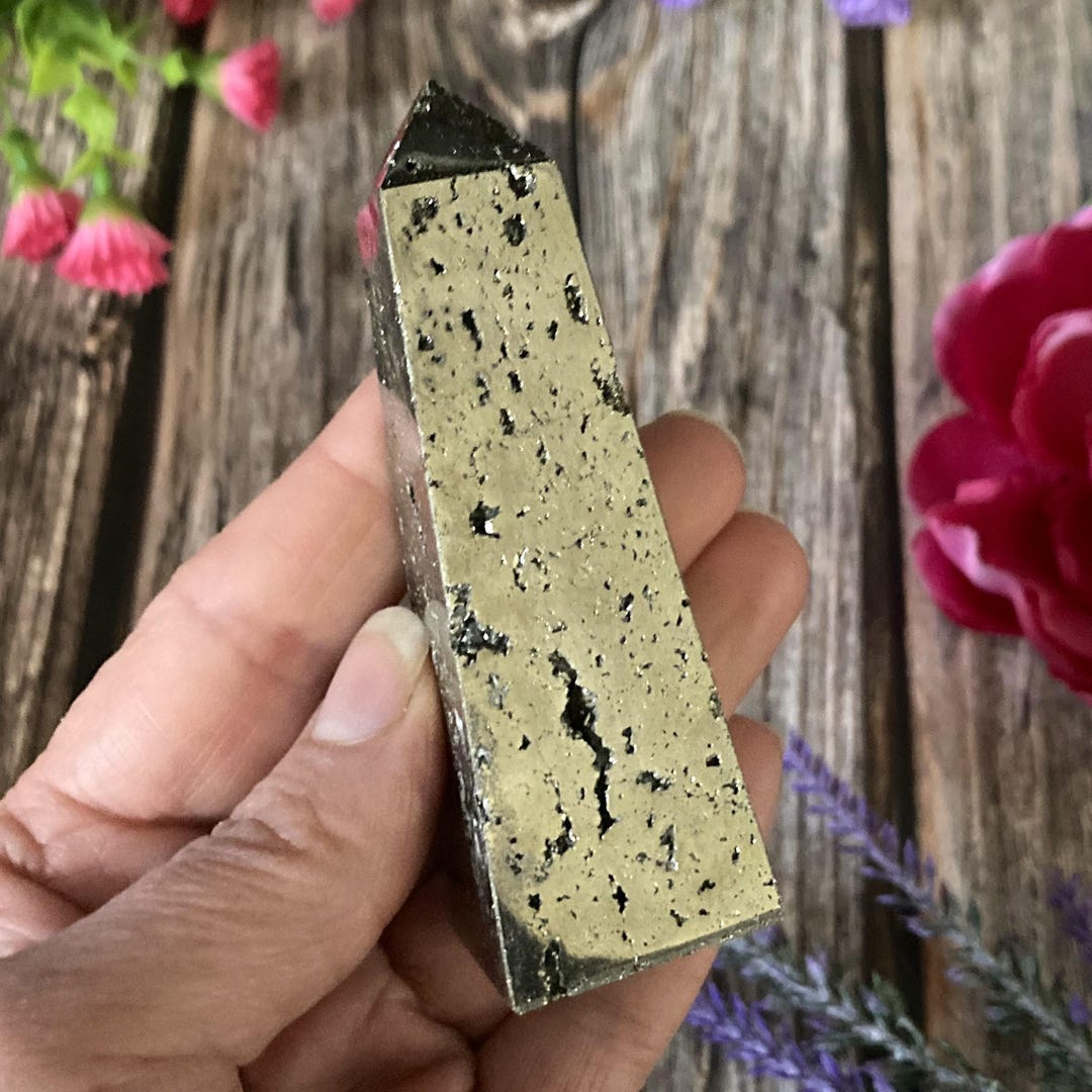 Pyrite Obelisk, Fool's Gold, Pyrite Tower, Protection, Manifesting Luck ...