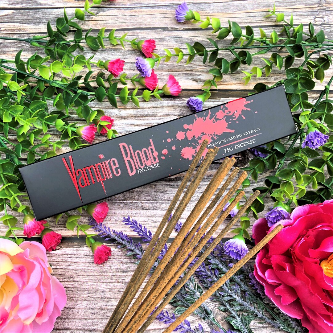 Vampire Blood Incense Sticks Halloween Incense Masala - Etsy