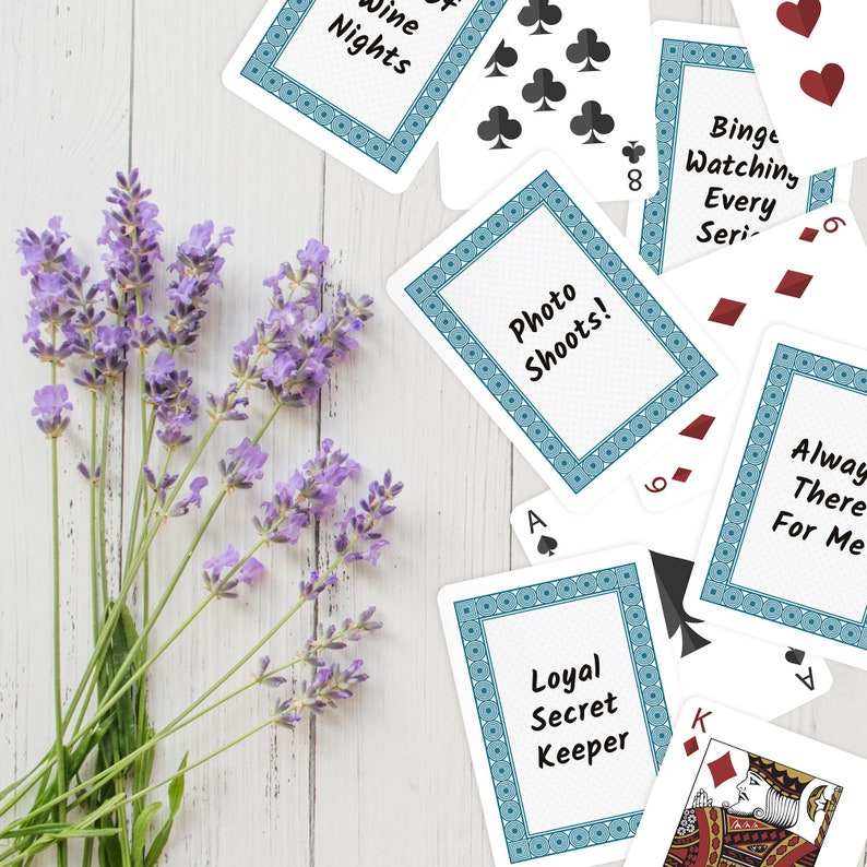 Best Friends 52 Reasons Why You're My Bestie Playing - Etsy Best Friends 52 Reasons Why You're My Bestie Playing - Etsy