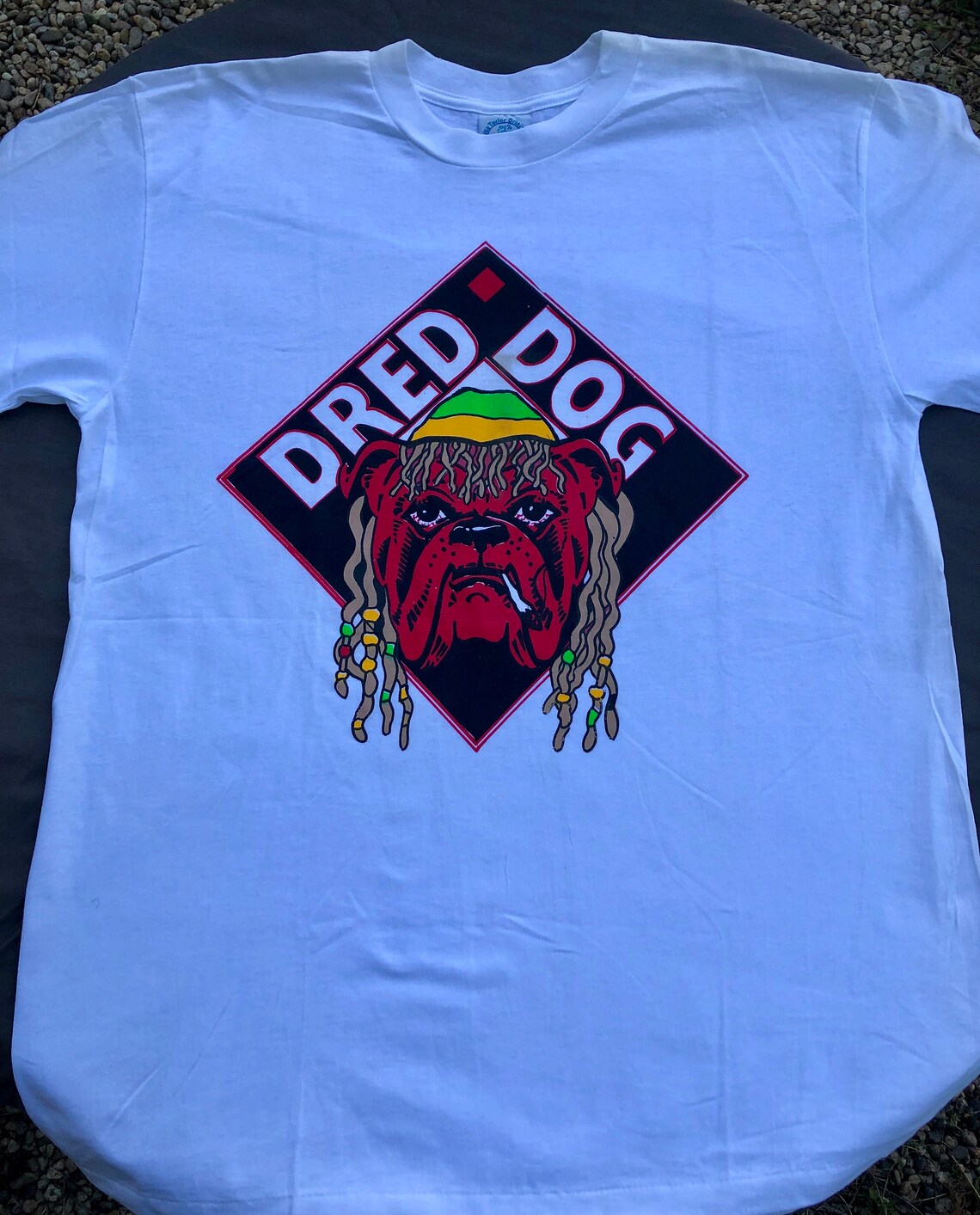 90s Red Dog Beer dred Dog Double Sided T-shirt | Etsy