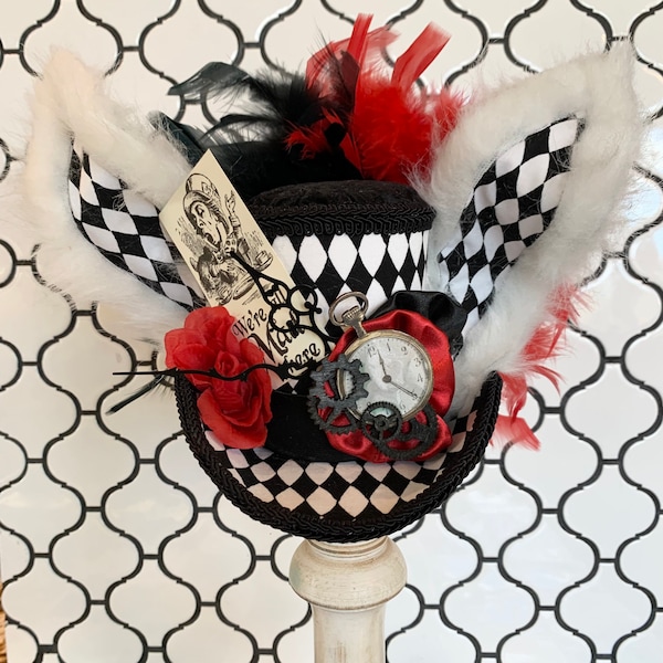 Top Hat Alice in Wonderland - Etsy