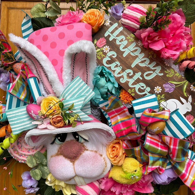Easter Bunny Head - Etsy